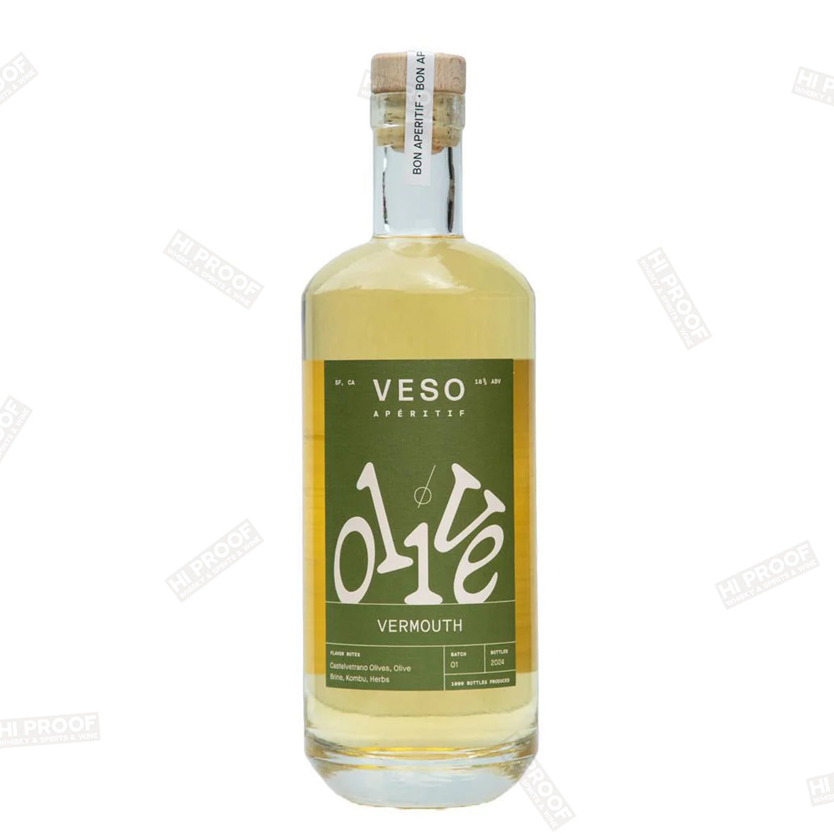 VESO 'Olive Vermouth' Aperitif (750ML) – Hi Proof