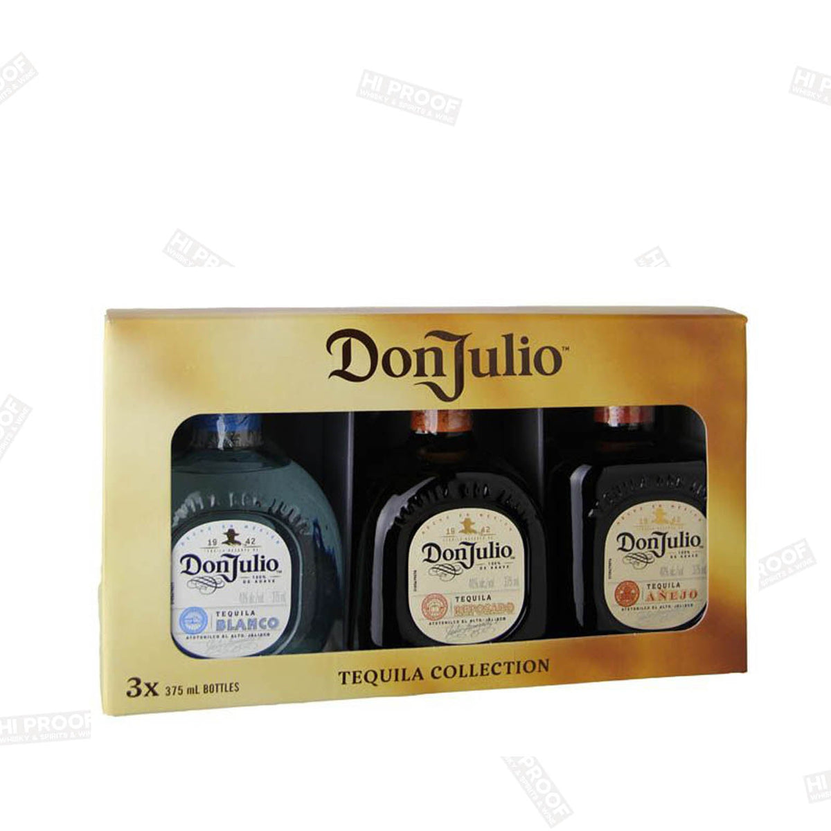 Don Julio Tequila Collection with 1 Bottle Each Of Blanco, Reposado an – Hi Proof