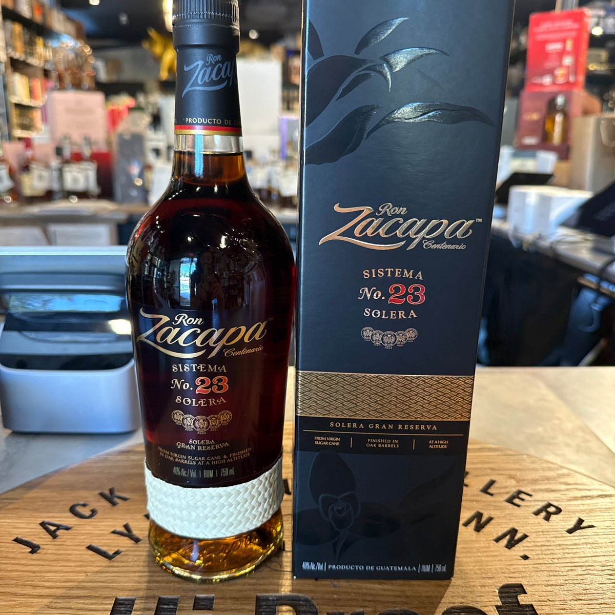 Ron Zacapa 23 Year Solera Rum (750 ml) – Hi Proof