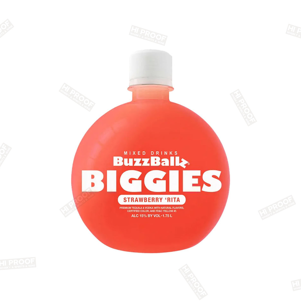 Buzzballz Biggies Strawberry Rita 1.75L – Hi Proof