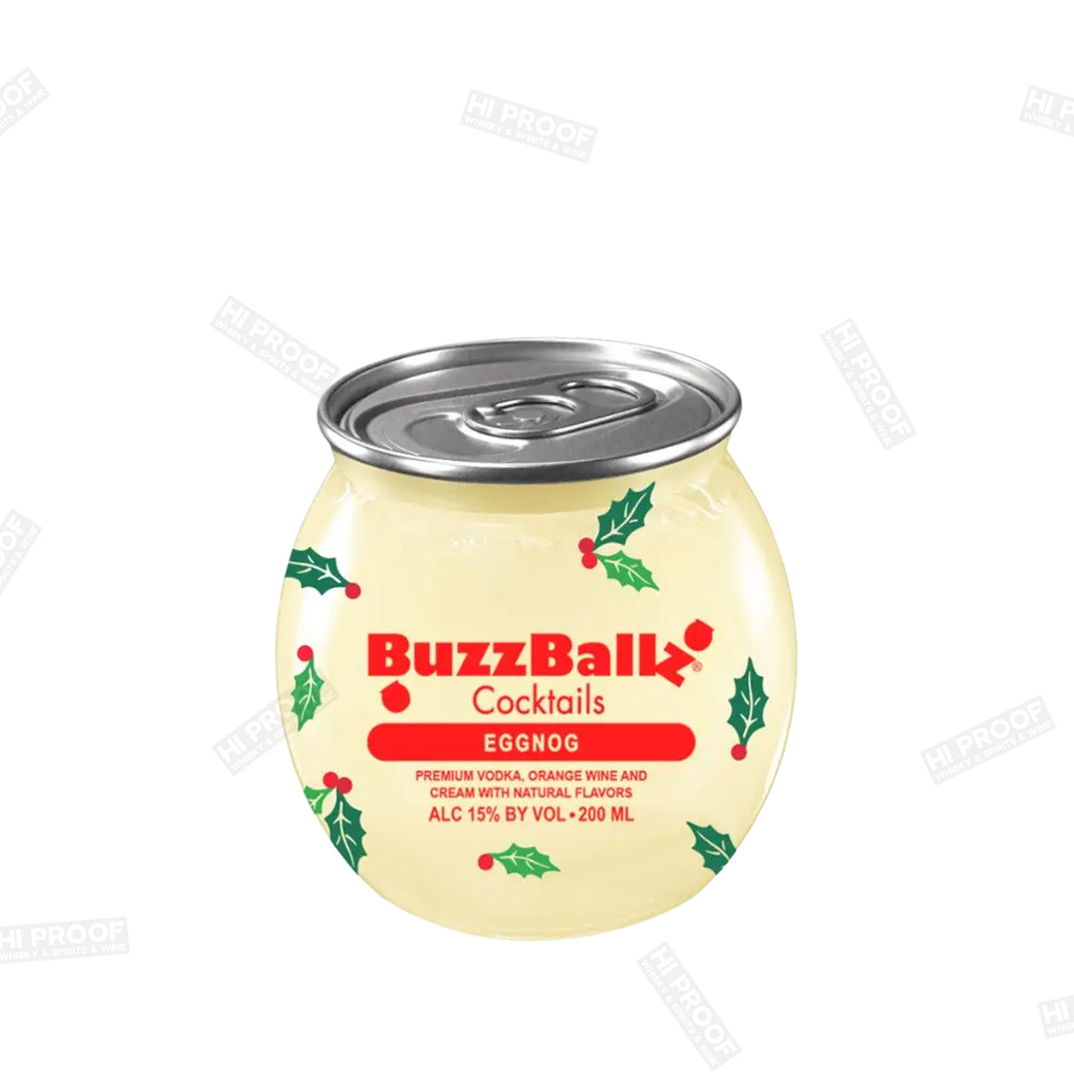 Buzzballz Cocktails Eggnog 200ml – Hi Proof