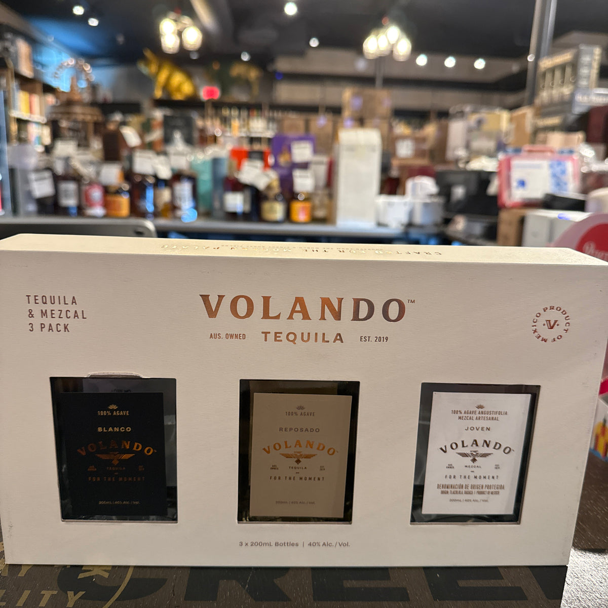 Volando Tequila & Mezcal Gift Set (3x200ml) – Hi Proof