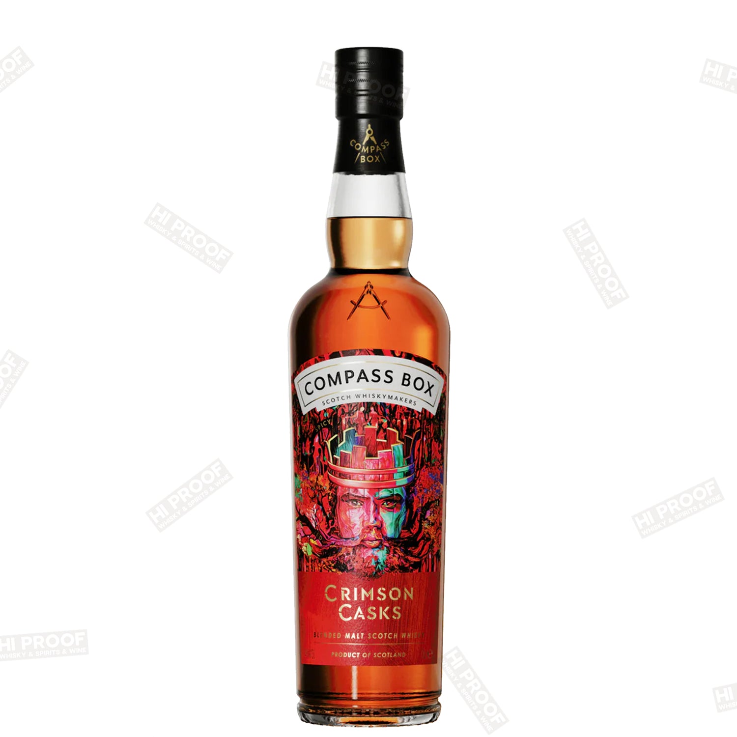 COMPASS BOX SCOTCH BLENDED CRIMSON Casks 750ML – Hi Proof