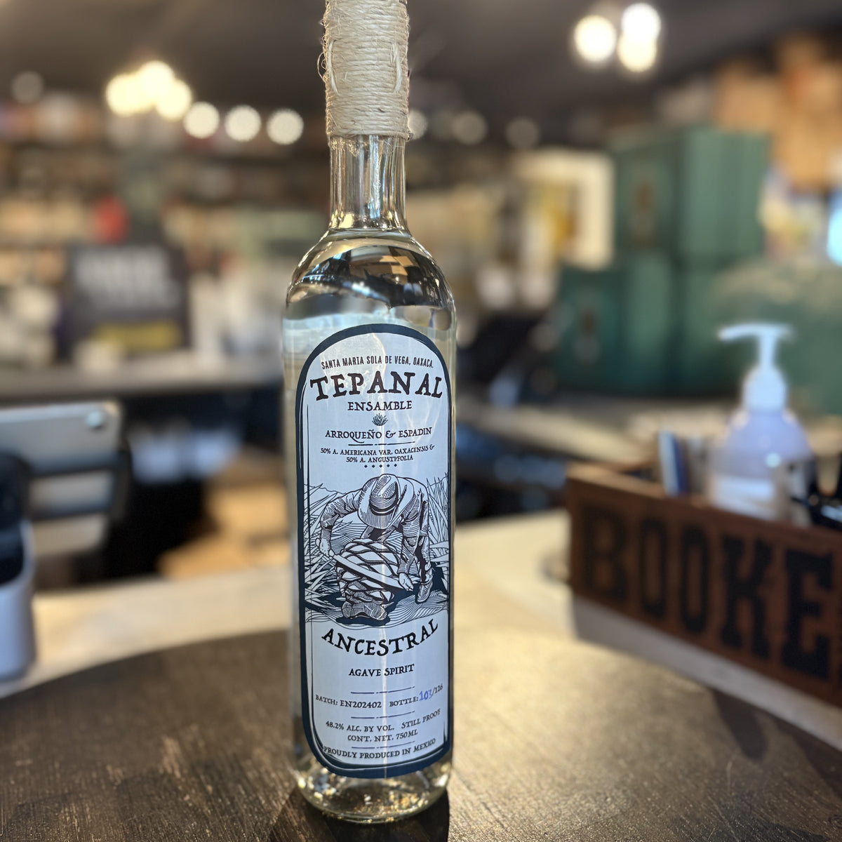 Tepanal Ensamble 2A Arroqueño, Espadín Agave Sprit 750ml – Hi Proof