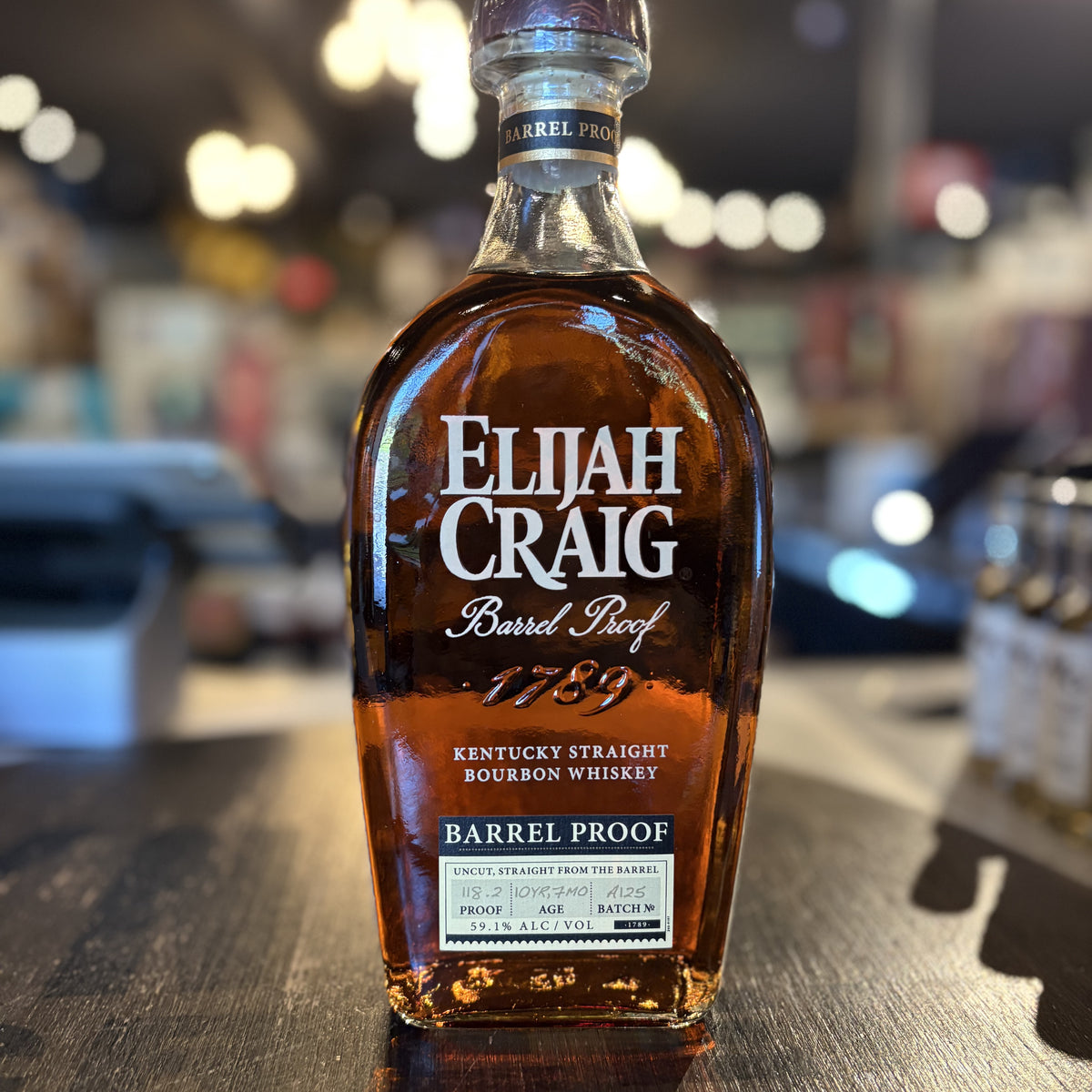 Elijah Craig Barrel Proof Batch A125 - 118.2 Proof – Hi Proof