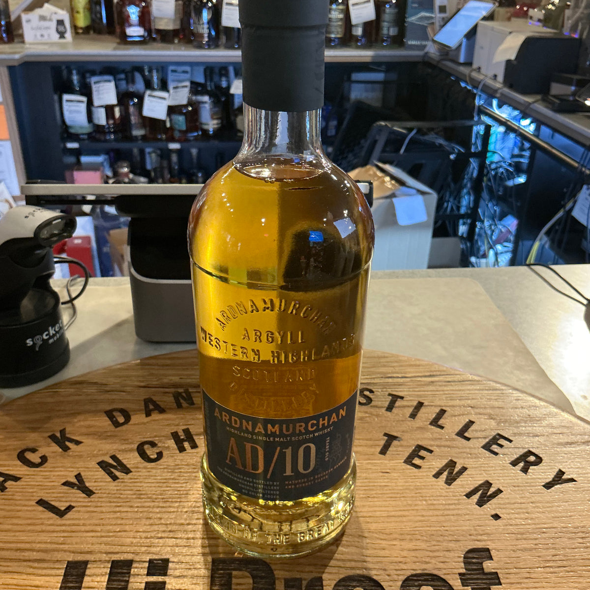 Ardnamurchan AD 10 Year Highland Single Malt Scotch – Hi Proof