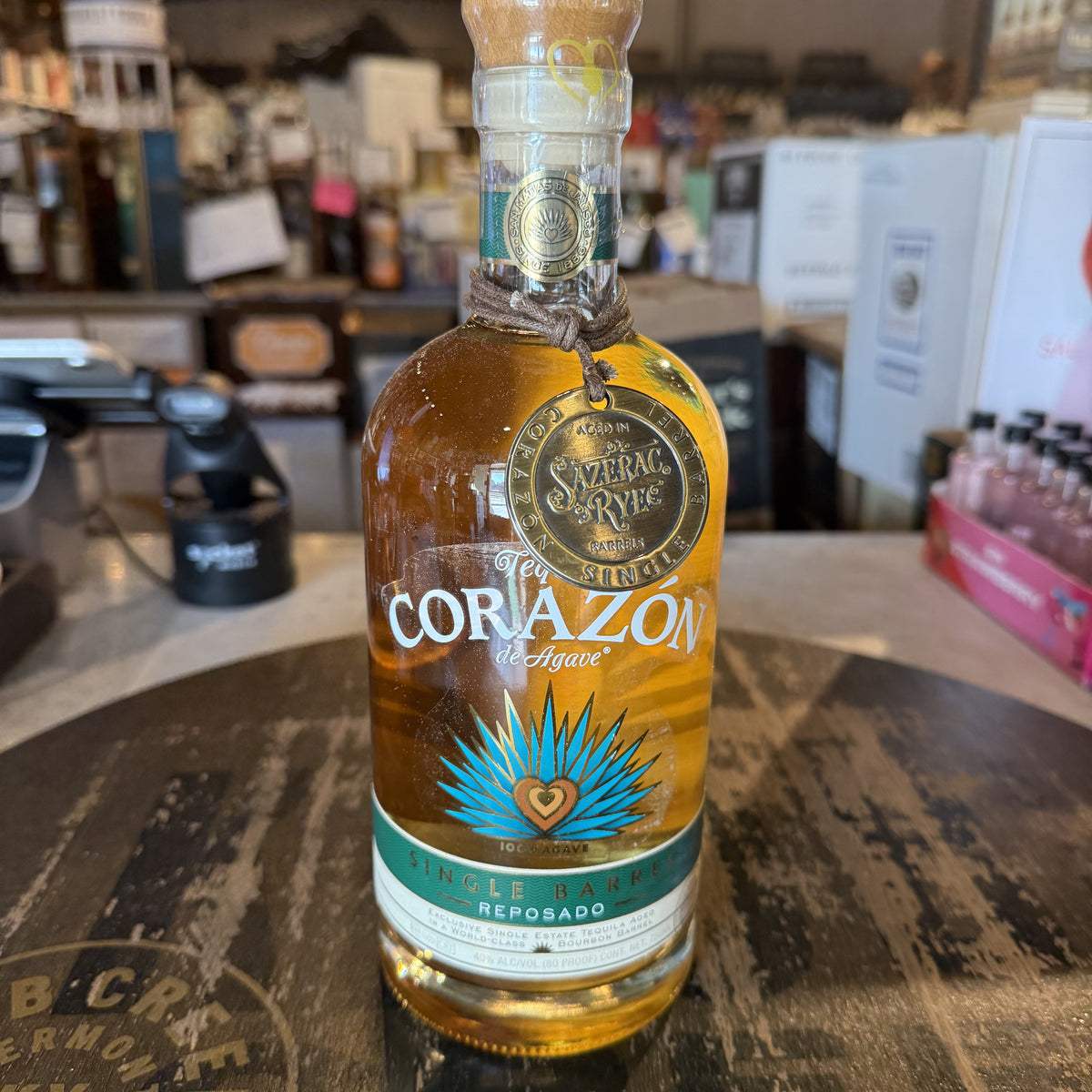Corazon Single Barrel Sazerac Reposado 750ML – Hi Proof