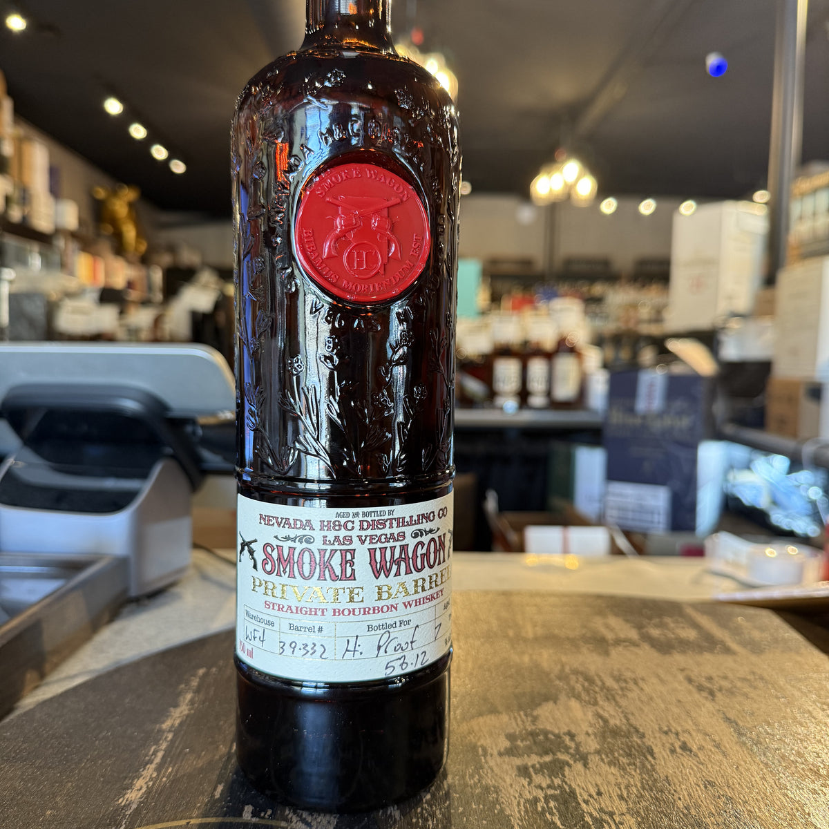 Smoke Wagon Private Barrel 7 Year Bourbon - 116 Proof – Hi Proof