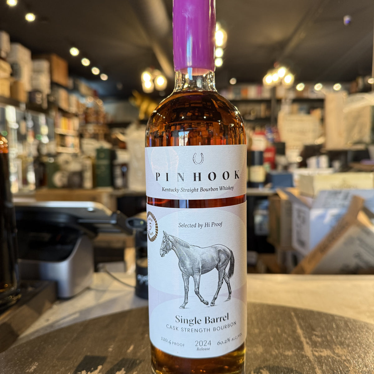 Pinhook 5 Year Single Barrel Bourbon Batch #3135 – Hi Proof