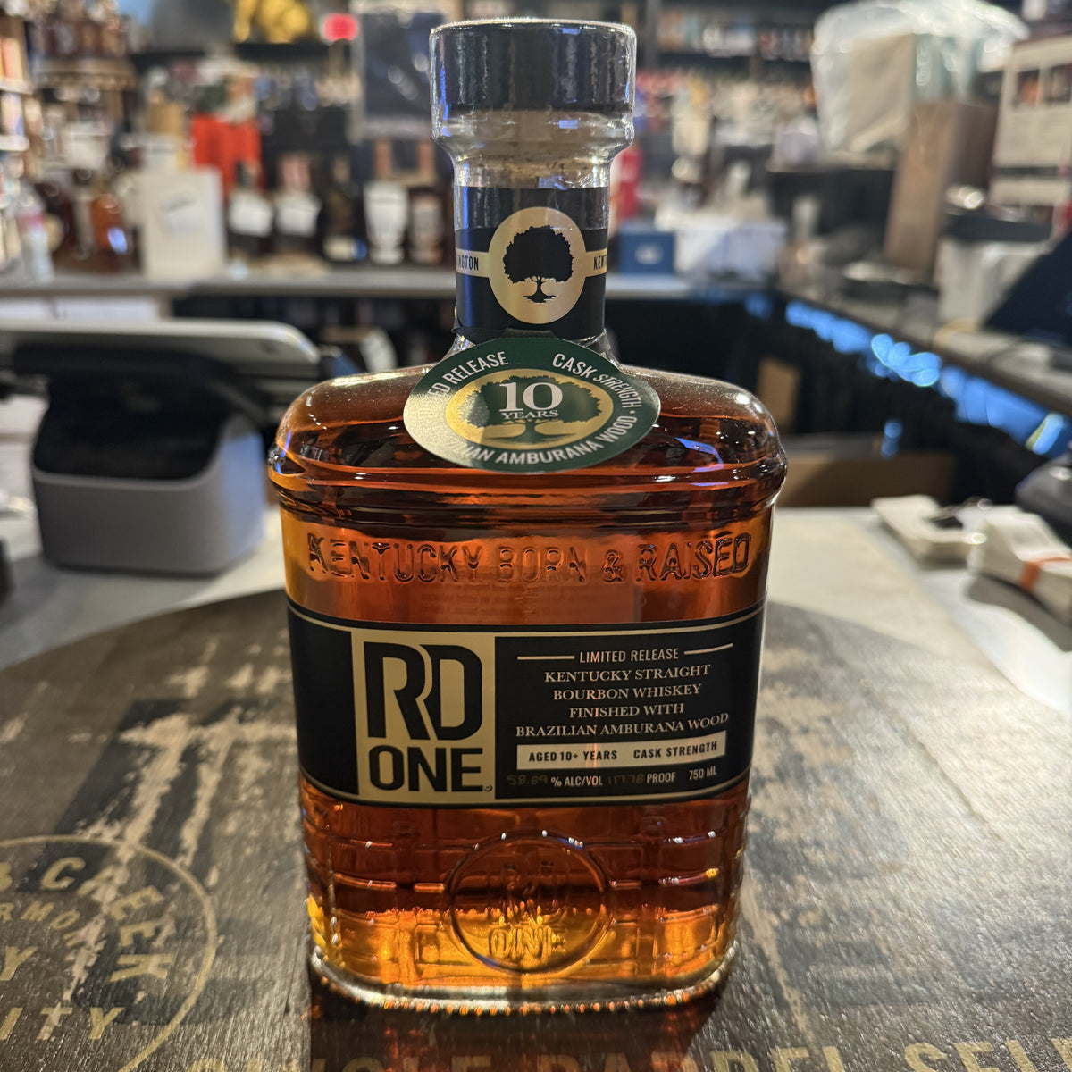 RD One Finished With Brazilian Amburana Wood 10 years Kentucky Straigh ...