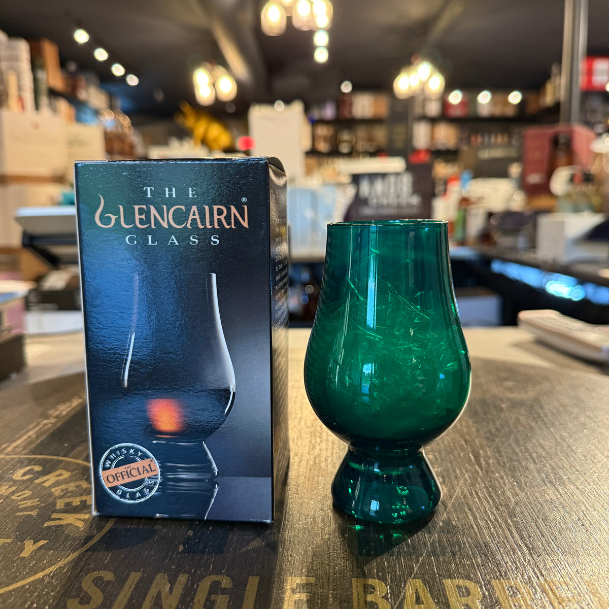 Green Glencairn Glass - Premium Whiskey Tasting – Hi Proof