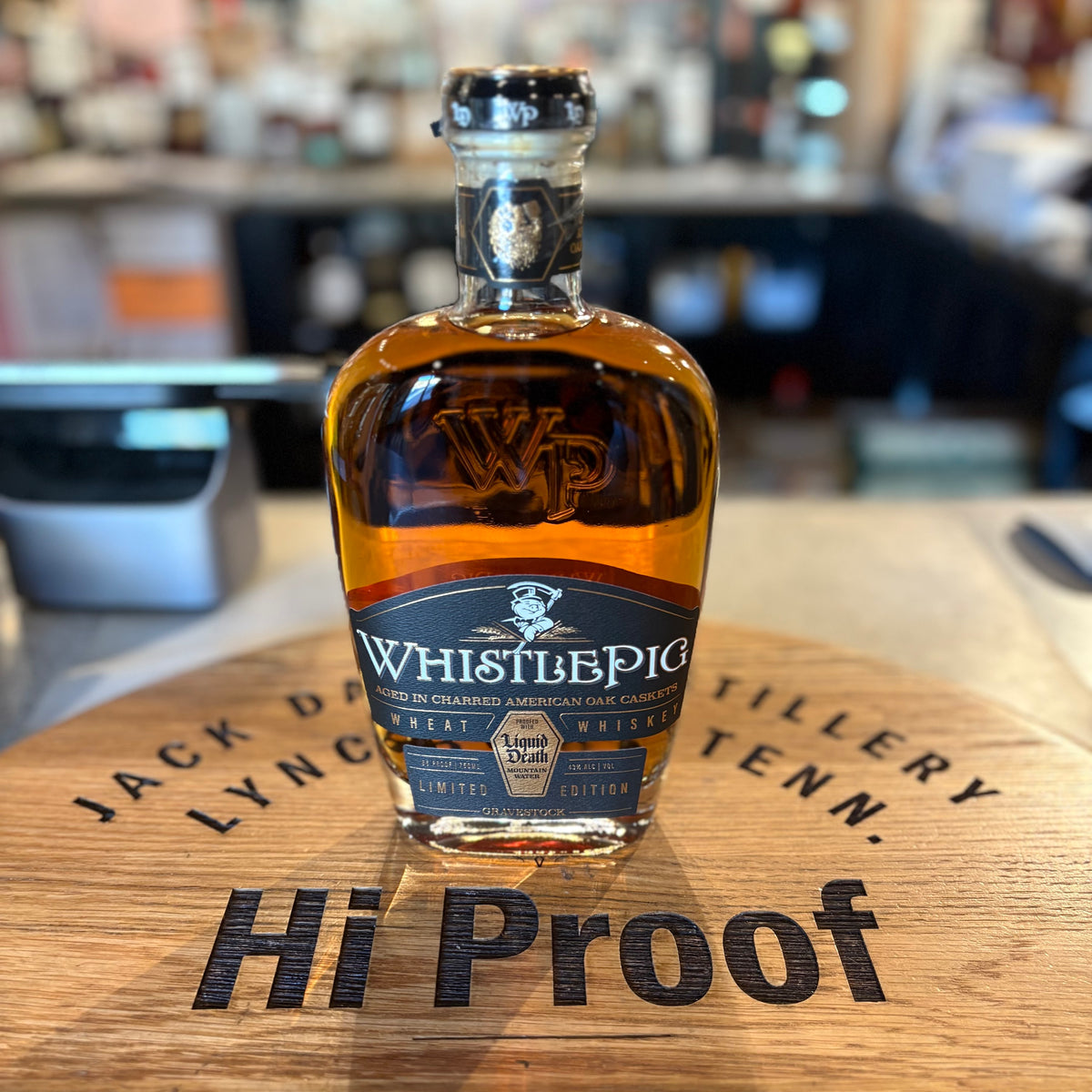 Whistlepig x Liquid Death 'GraveStock' Wheat Whiskey Limited Edition 7 ...