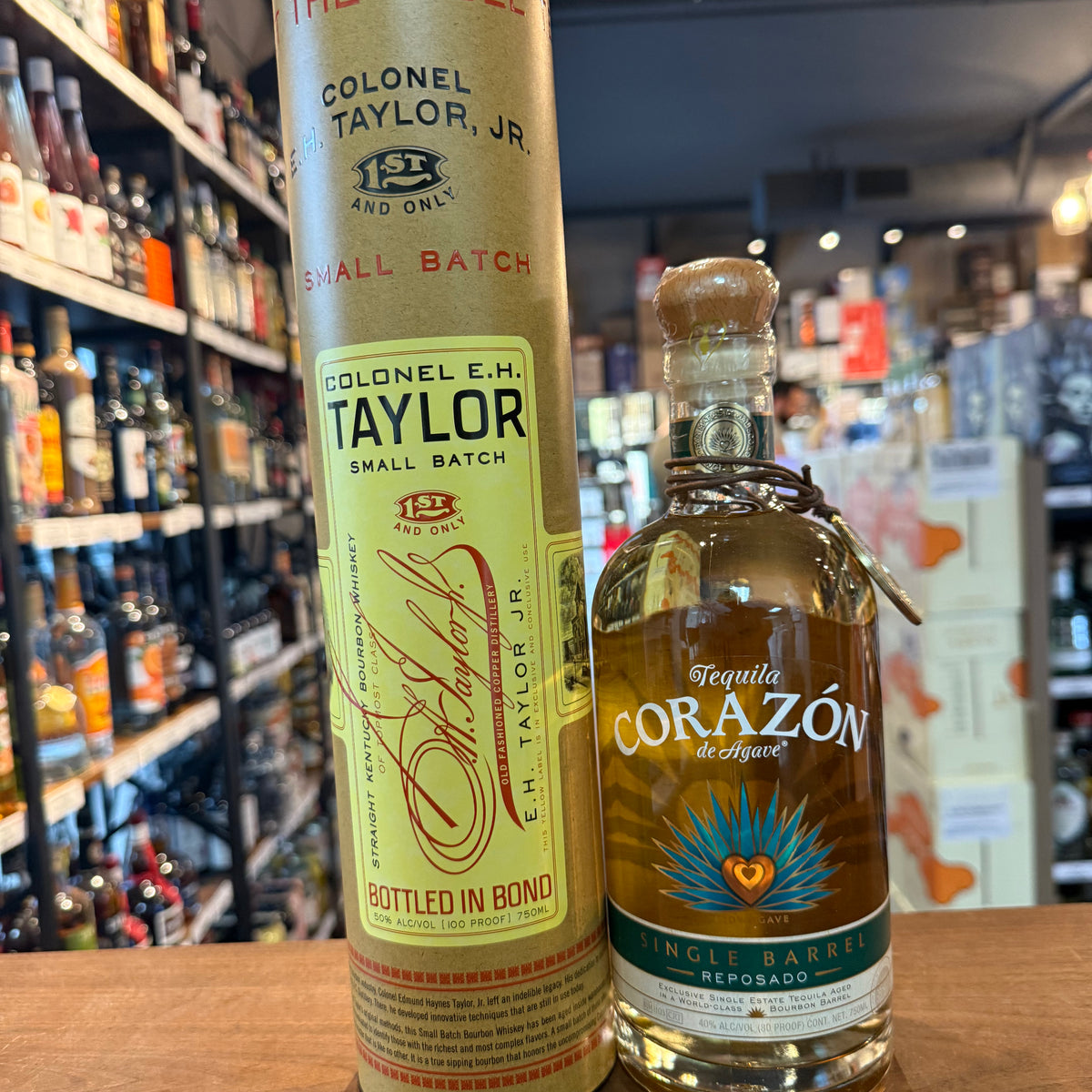 E.H Taylor Small Batch + Corazon Tequila Bundle – Hi Proof