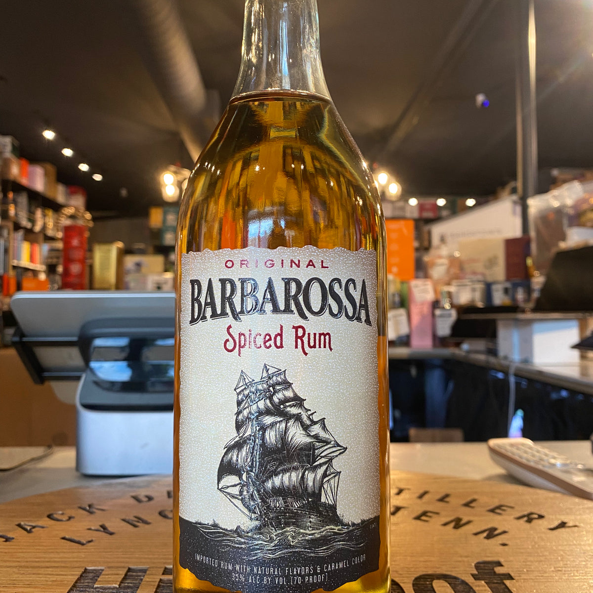 Barbarossa Spiced Rum 1L - Caribbean Style – Hi Proof