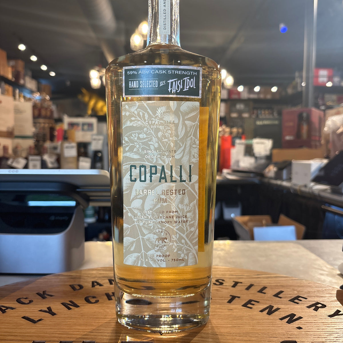 Copalli Barrel Rested Cask Strength Rum 118 Proof 750ml – Hi Proof
