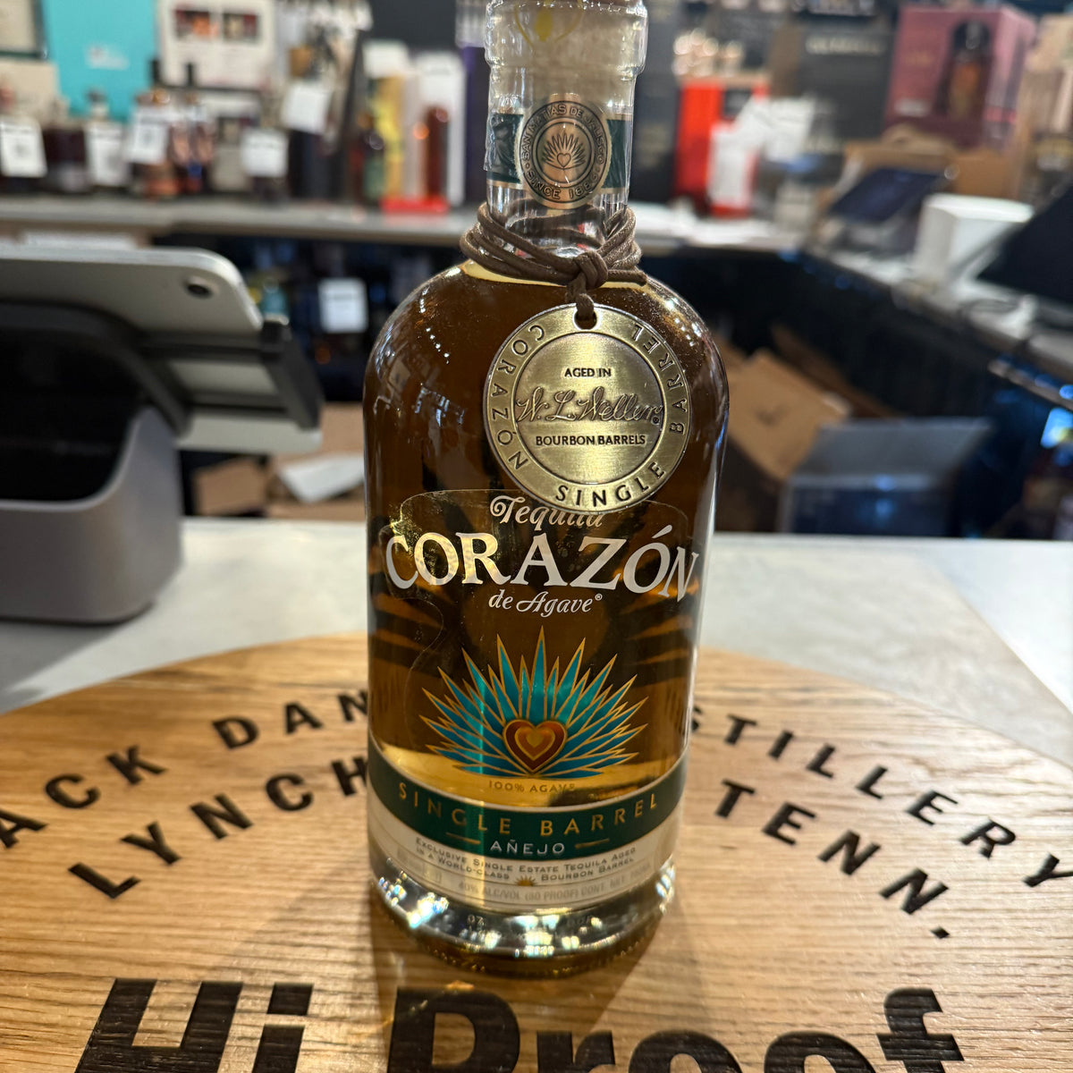 Corazon Single Barrel W.L Weller Anejo Tequila – Hi Proof