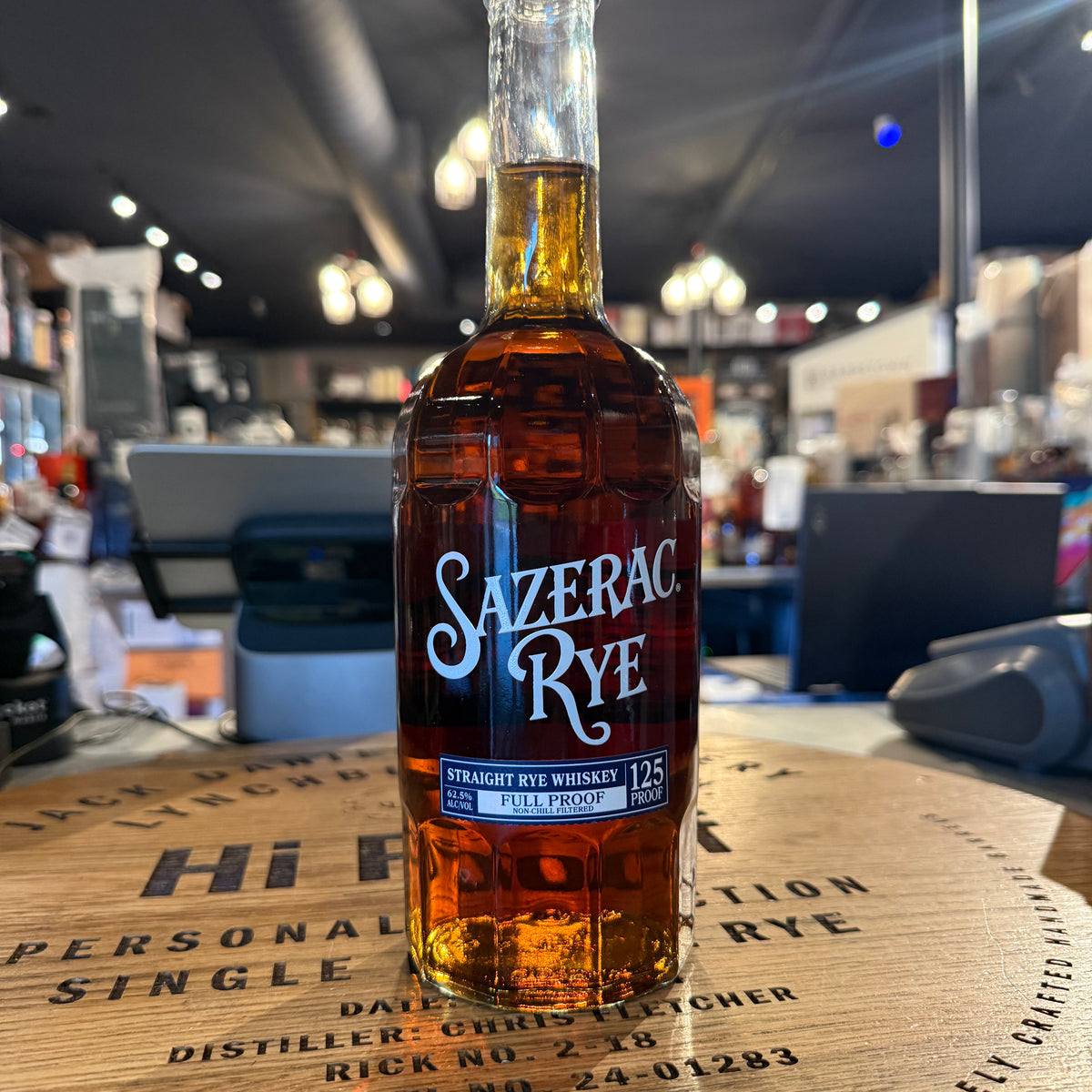 Sazerac Rye Full Proof 125 Proof - Non Chill Filtered – Hi Proof