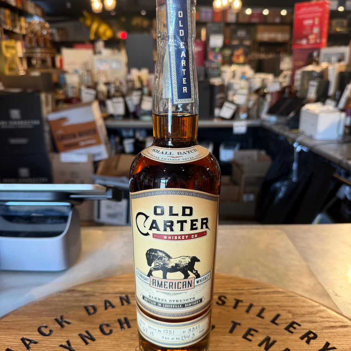 Old Carter 14 Year Small Batch Whiskey 2025 – Hi Proof