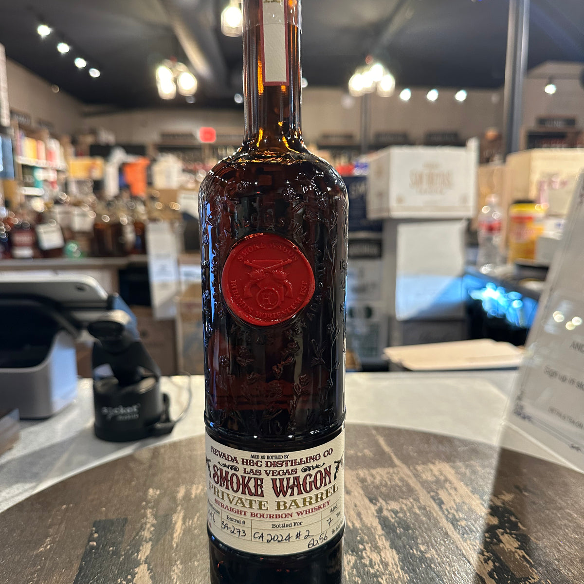 Smoke Wagon 7yr Private Barrel 2024 CA Pick – Hi Proof