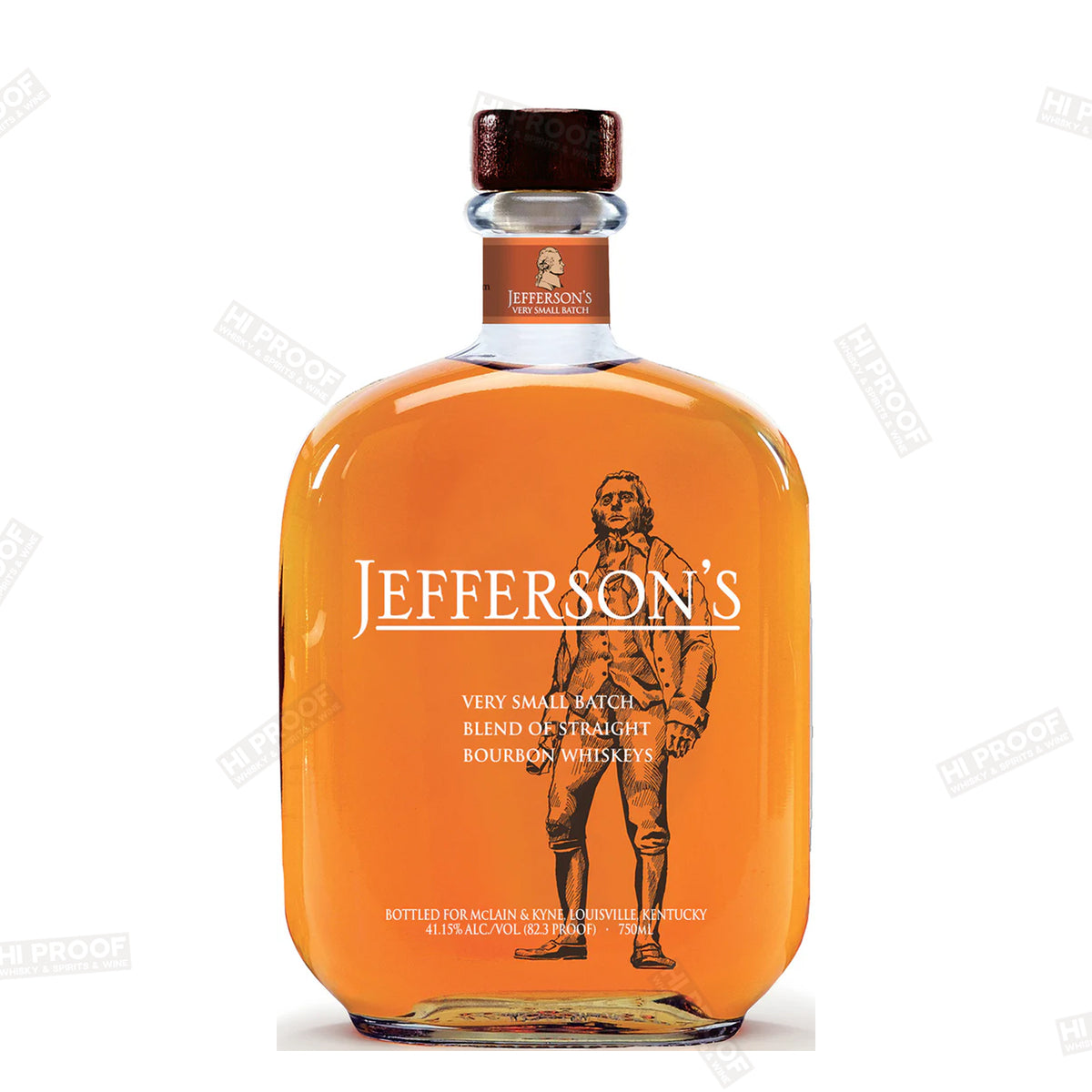 Jefferson's Very Small Batch 82.3 Proof 750ml – Hi Proof
