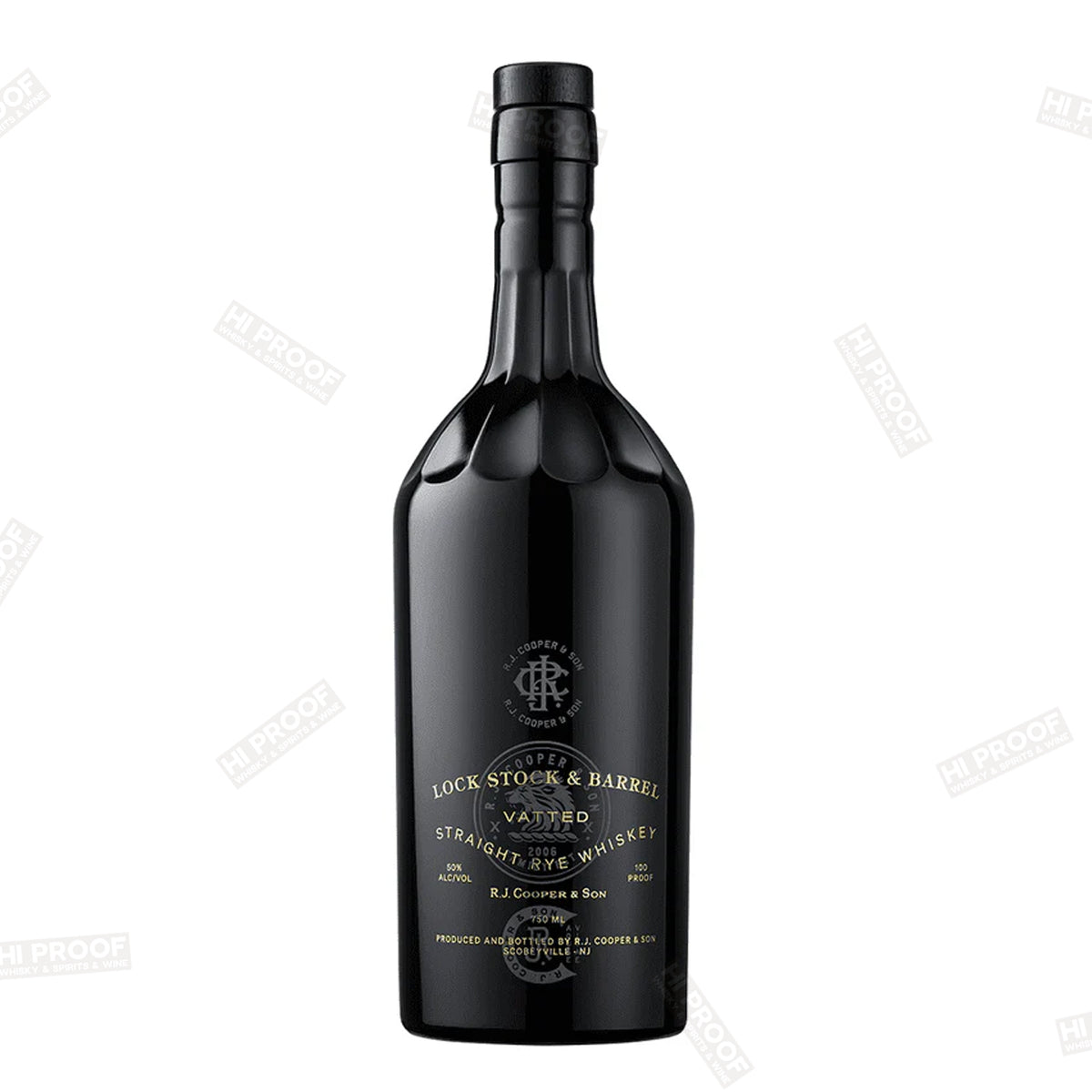Lock Stock & Barrel Vatted Straight Rye Whiskey 750ml – Hi Proof