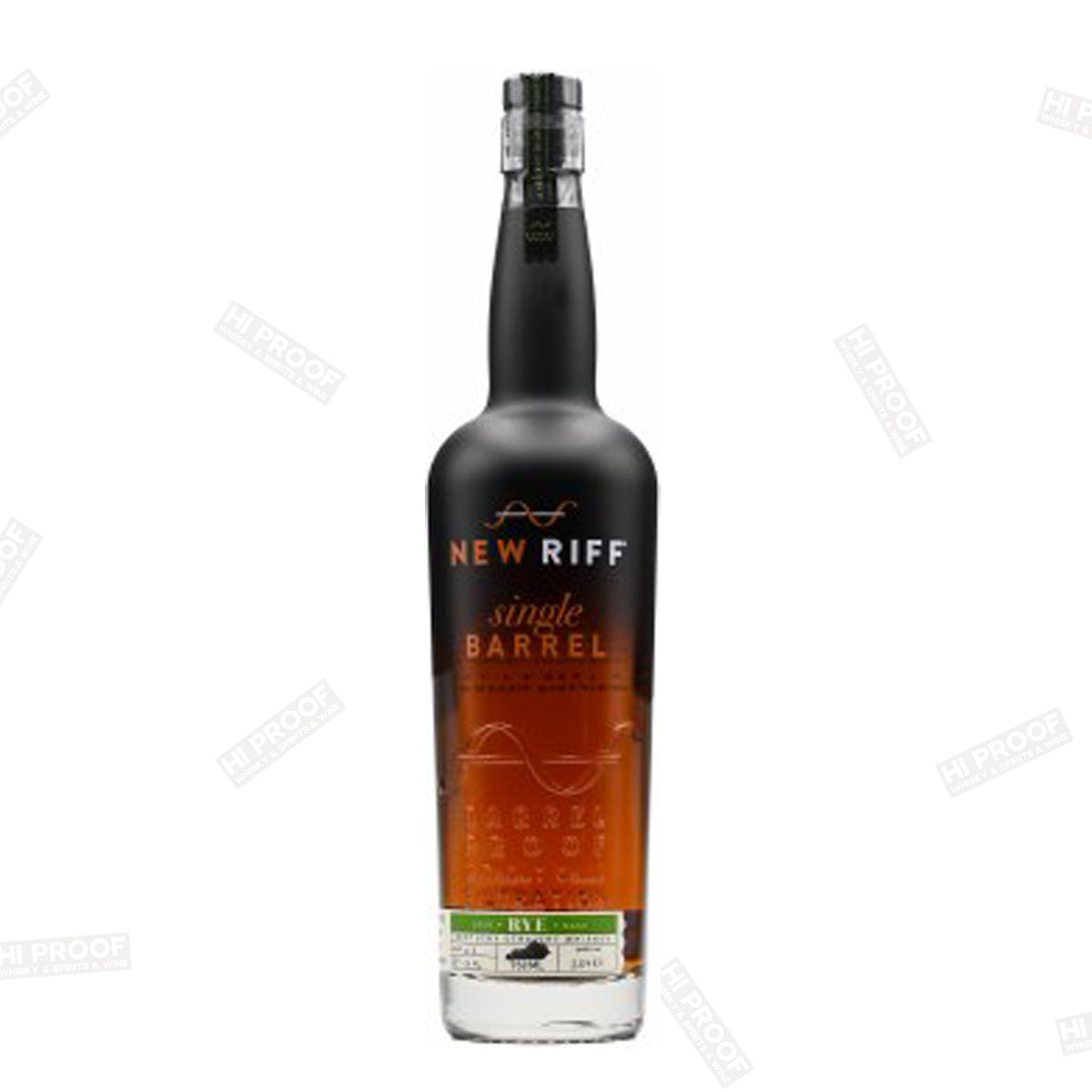 New Riff Single Barrel Rye Whiskey 750ml – Hi Proof