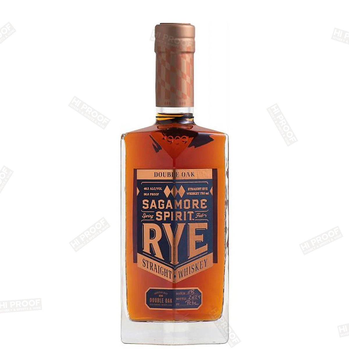 Sagamore Spirit Double Oak Rye 750ML – Hi Proof