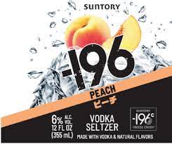 196 Vodka Cocktail Seltzer Peach 4/Pk 355ml – Hi Proof