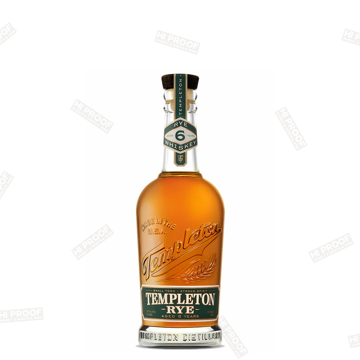 Templeton 6 Year Old Rye Whiskey 750ml – Hi Proof