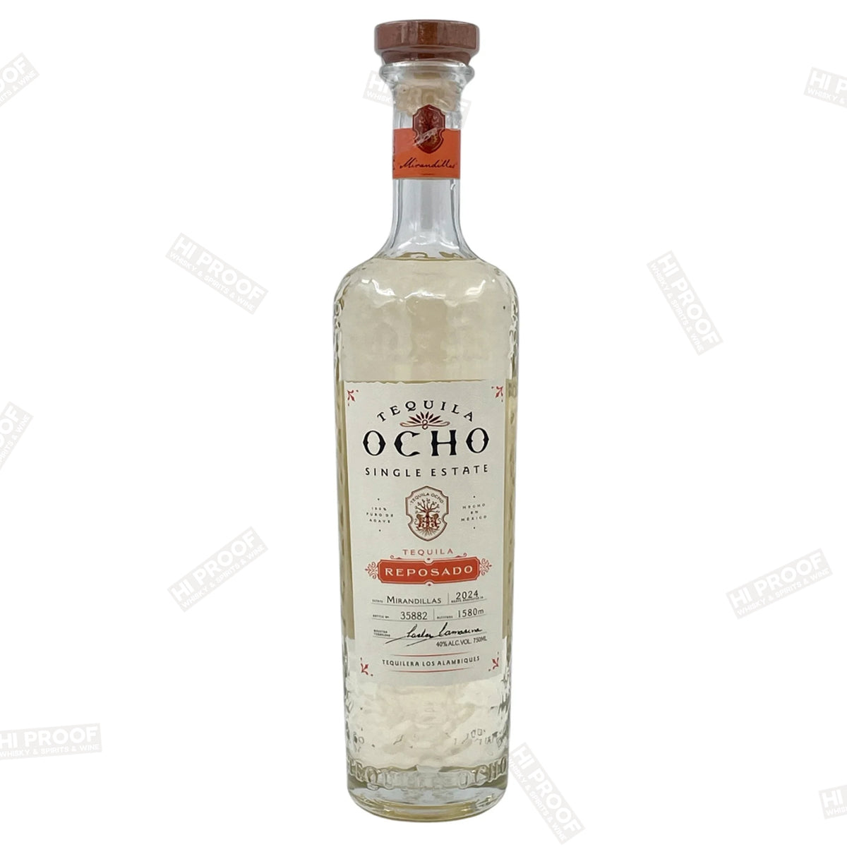 Tequila Ocho Single Estate Reposado 2024 750ml – Hi Proof