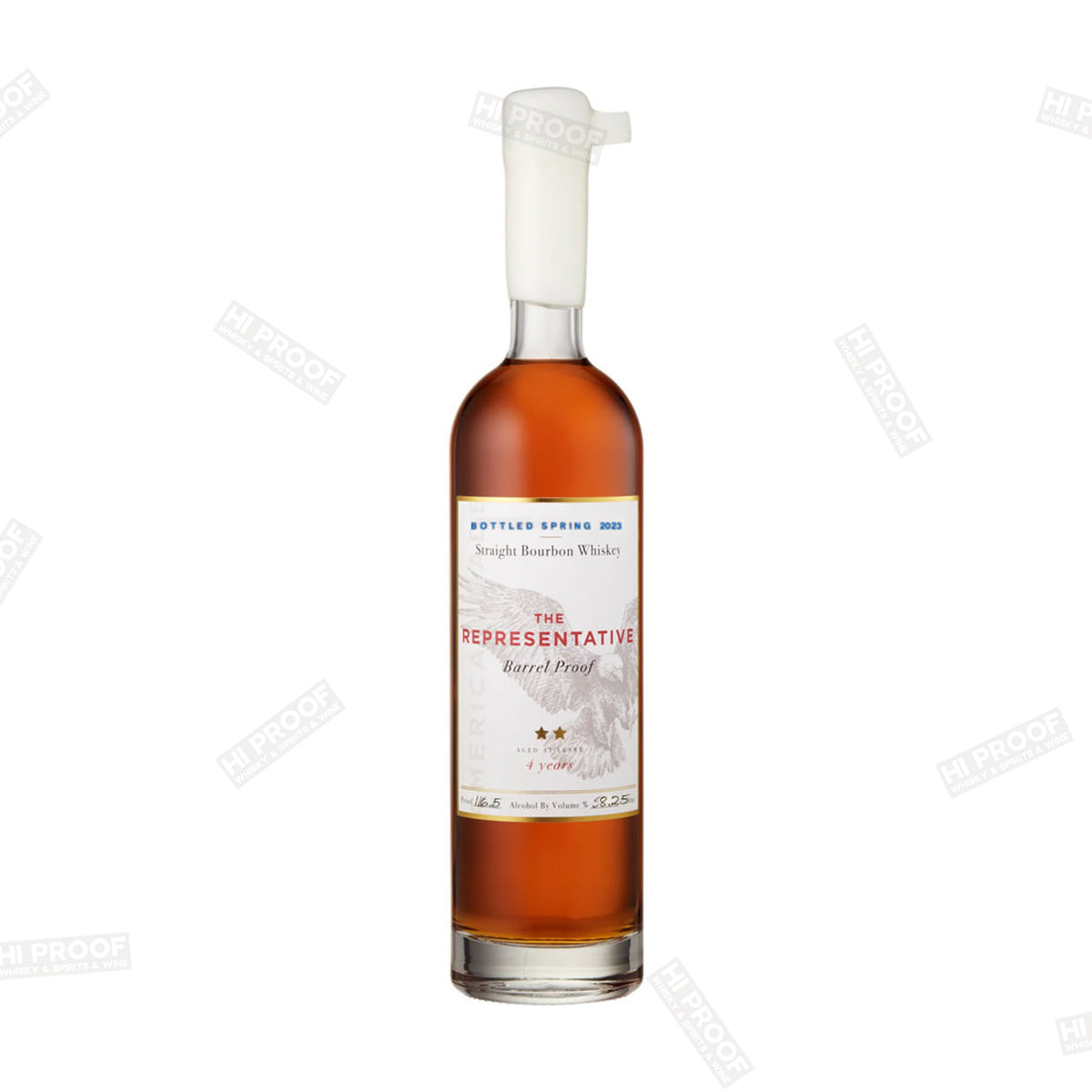 The Representative 4 years Barrel Proof Bourbon 750ML – Hi Proof