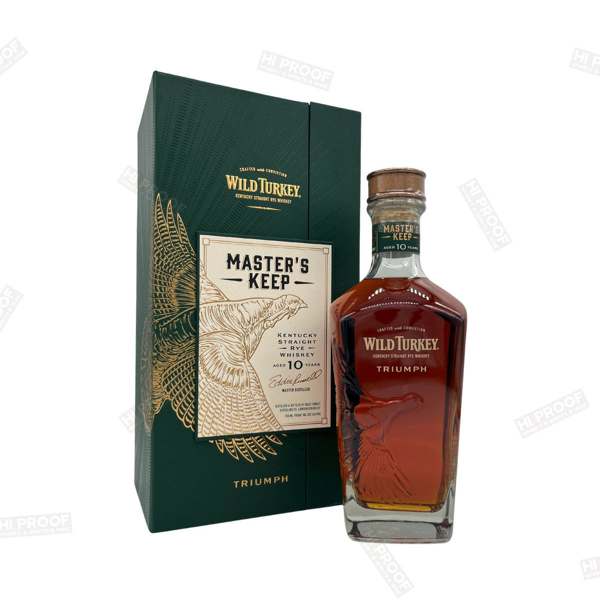 Wild Turkey Master's Keep Triumph 10 Years Rye Whiskey 750ml – Hi Proof