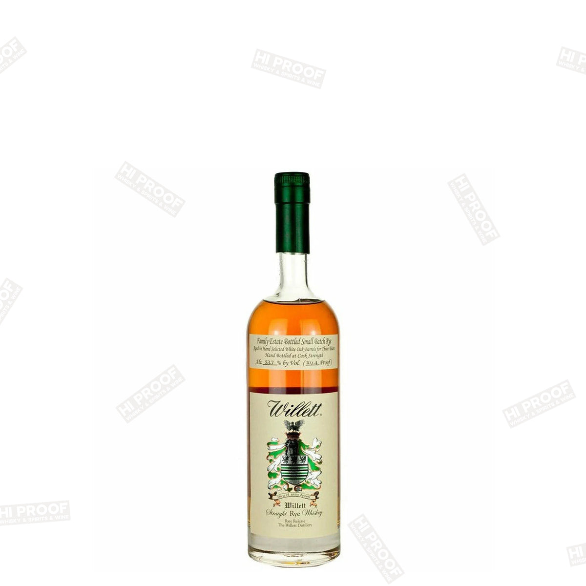 Willett 3 Year Cask Strength Straight Rye Whiskey 50 ml Mini – Hi Proof