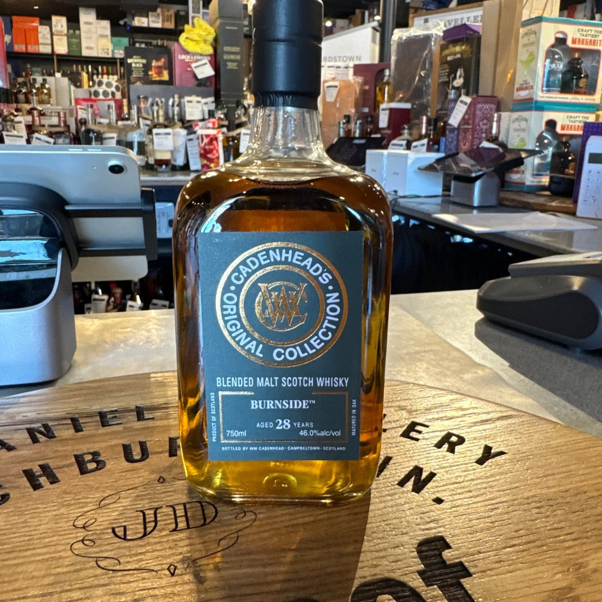 Cadenhead's 1996 Burnside 28 Year Scotch Whisky – Hi Proof
