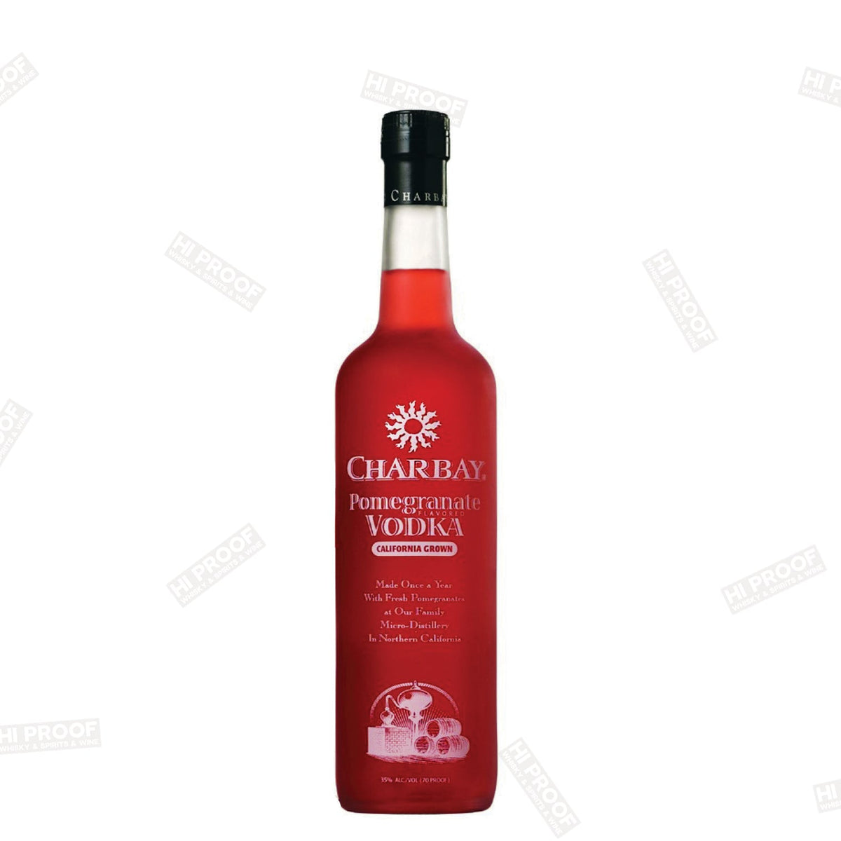 Charbay Pomegranate Vodka - 100% Real Fruit – Hi Proof