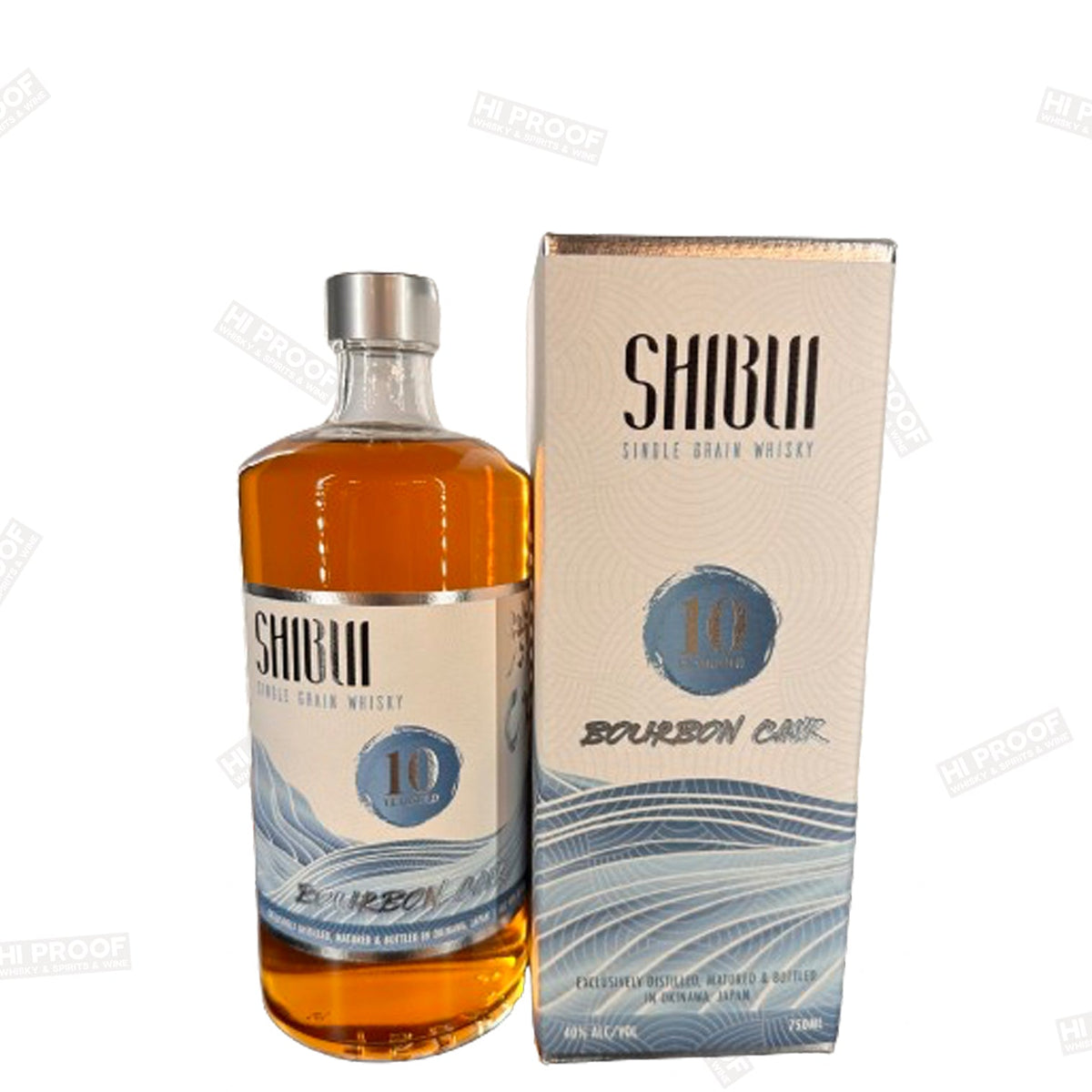 Shibui Single Grain 10 Year Old Bourbon Cask Matured Japanese Whisky 7 ...